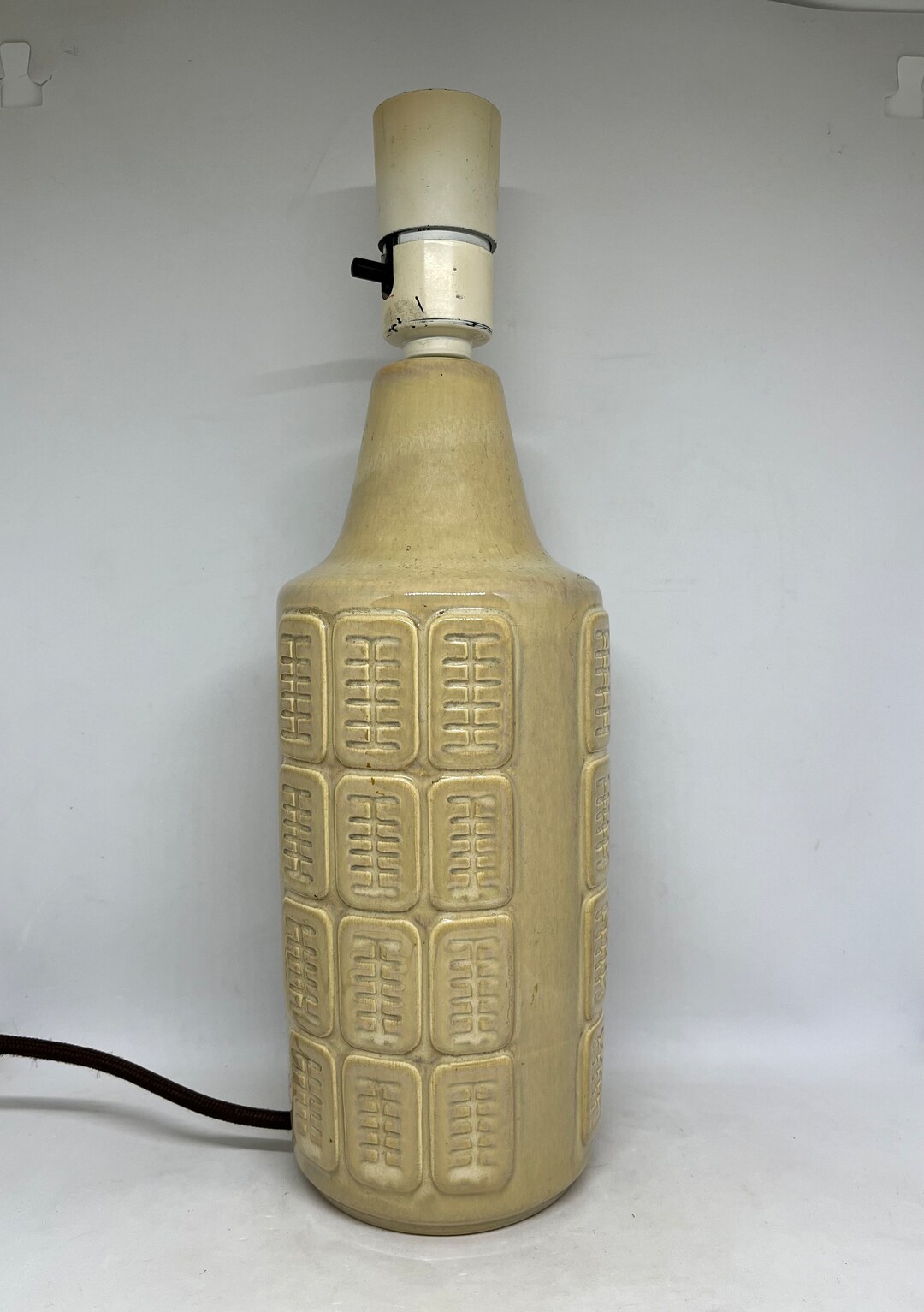 Soholm Table Lamp, Extremely Rare Glaze Color, Large Einar Johansen ...
