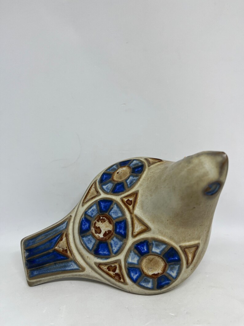 Marianne Starck Ceramic Bird, EXTREMELY RARE Large Ceramic Bird, for ...