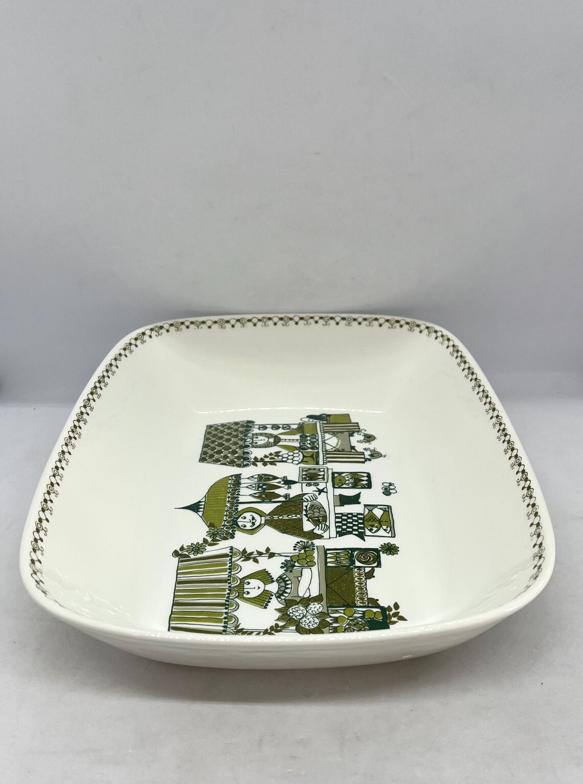 Figgjo Market Dish, Large MINT Condition Large Oval Deep Serving Dish ...
