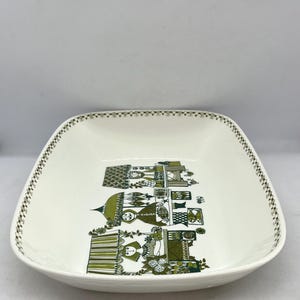 Figgjo Market Dish, Large MINT Condition Large Oval Deep Serving Dish ...