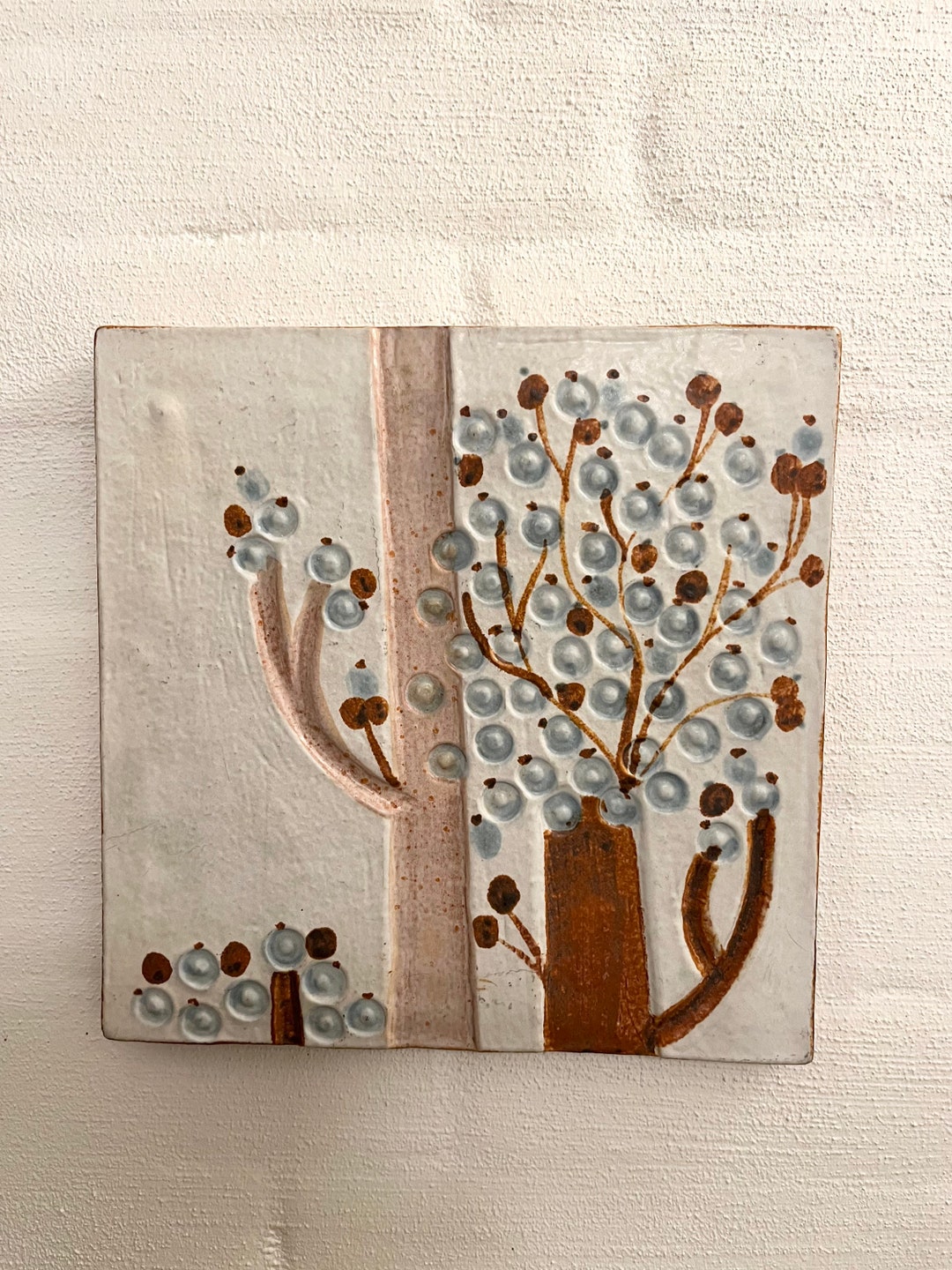 Søholm Ceramic Plaque, UNIQUE Einar Paulsen Design MINT, Vintage Danish ...