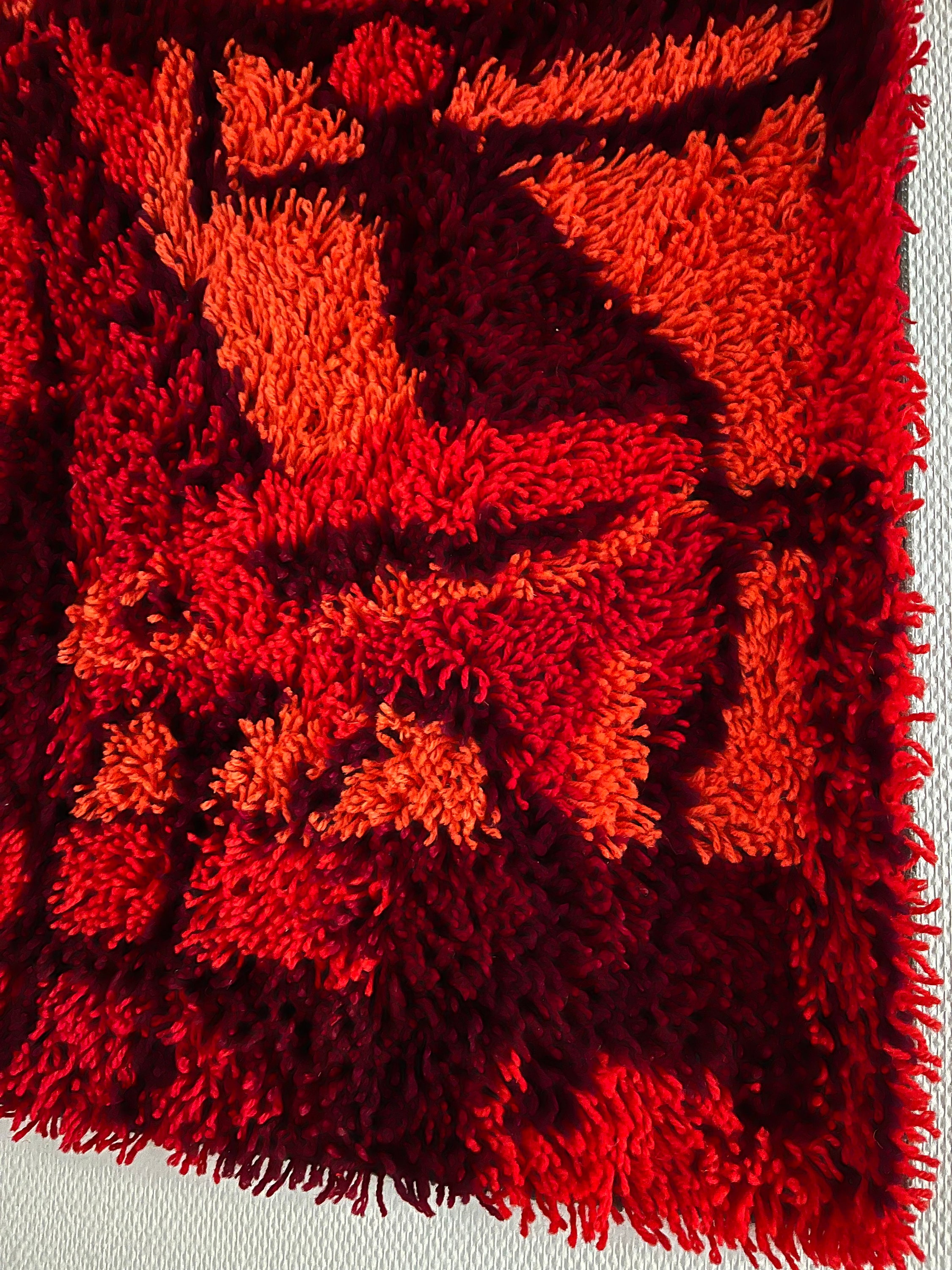 Danish Ege Rya Rug/ Tapestry 100% Wool Original Tag Original - Etsy