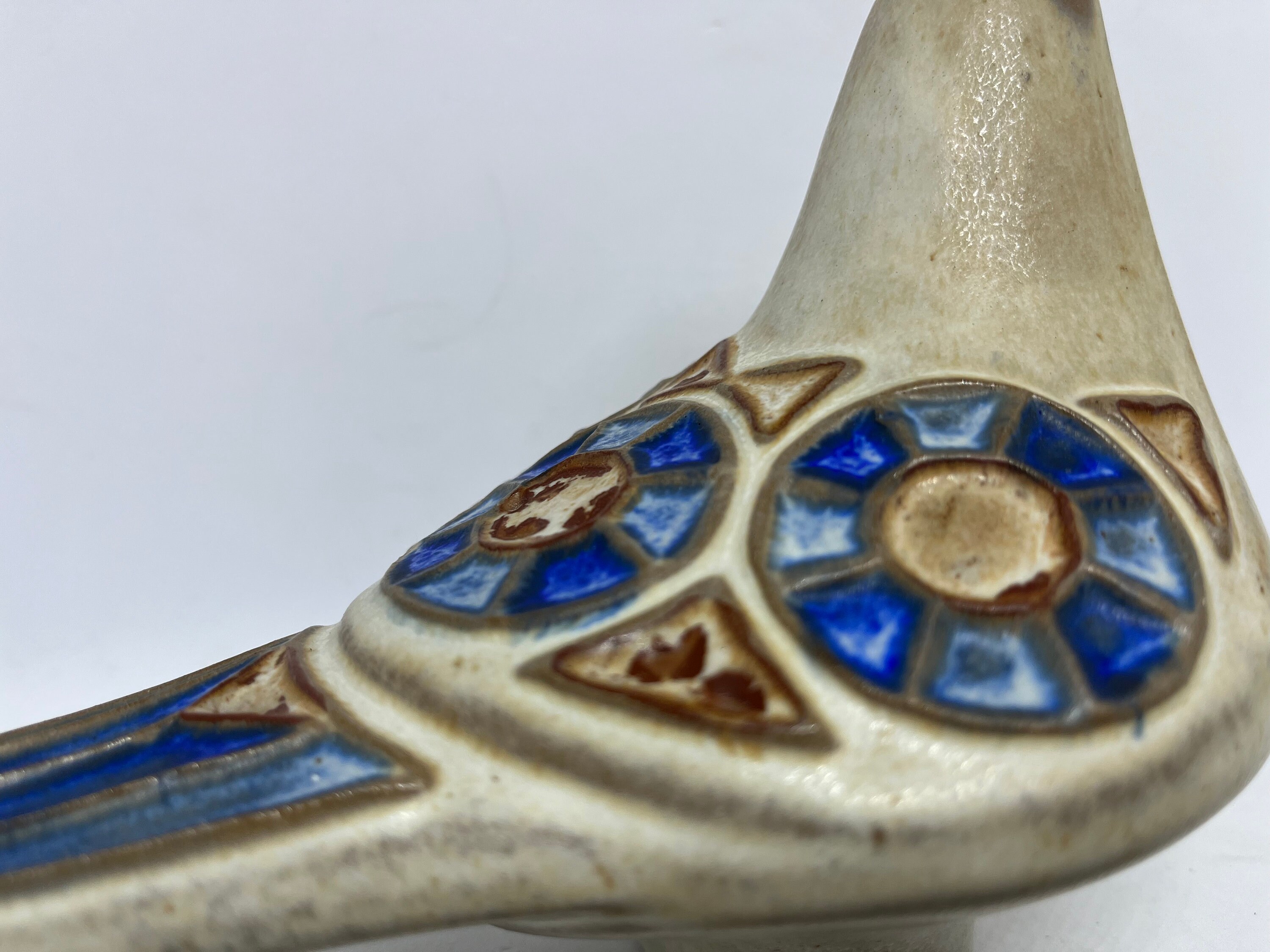 Marianne Starck Ceramic Bird, EXTREMELY RARE Large Ceramic Bird, for ...