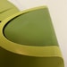 Vintage Bin, Set of Two Different Green Plastic Waste Bins, From the ...