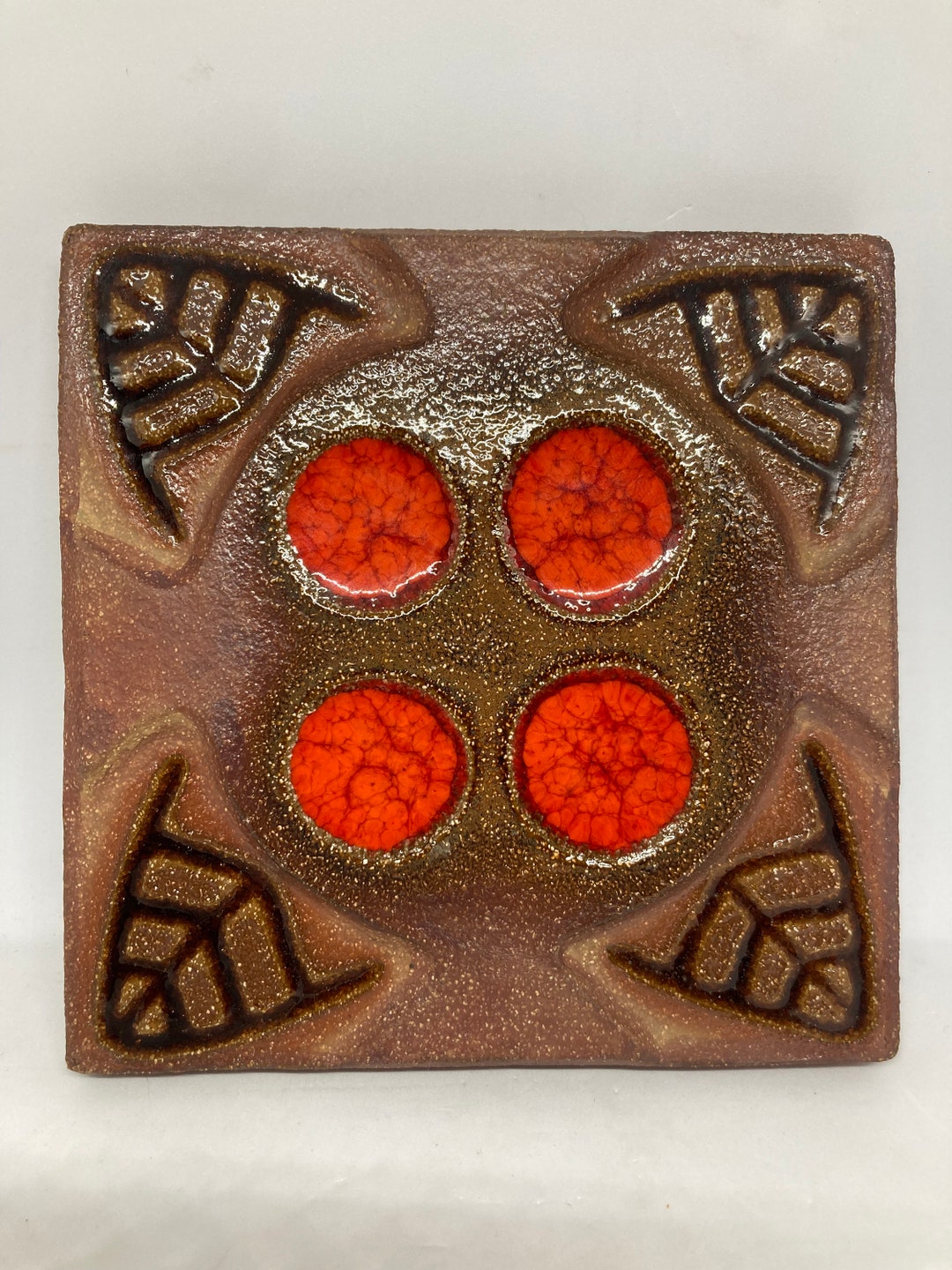 Søholm Ceramic Wall Plate With Leaf/flower 3574-2, Noomi Backhausen ...