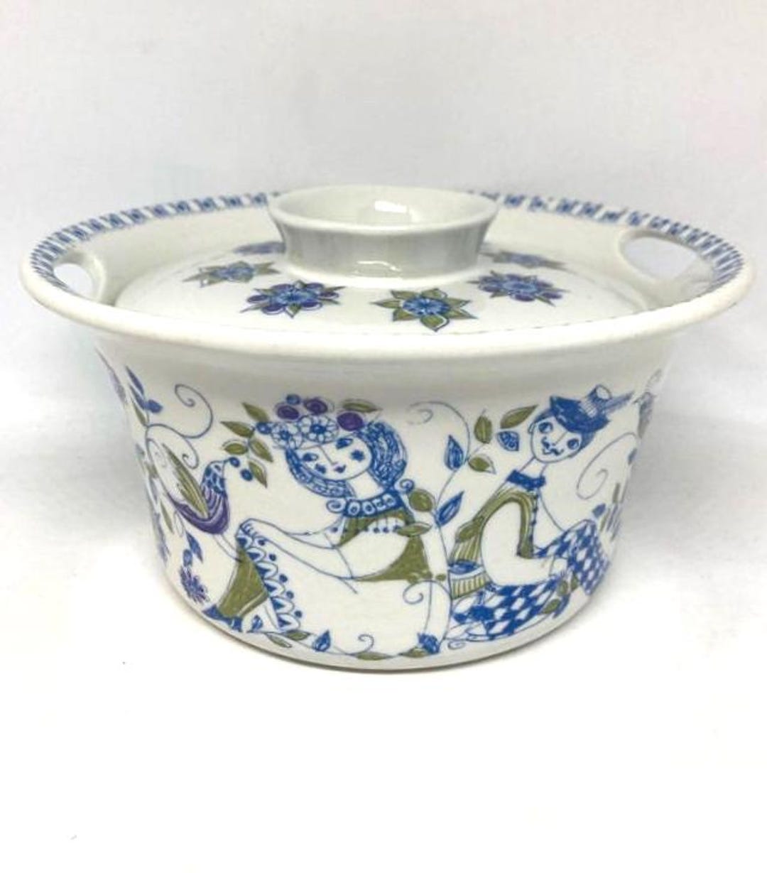 Figgjo Lotte Bowl With Lid, Vintage Figgjo Lotte Ovenproof Casserole ...