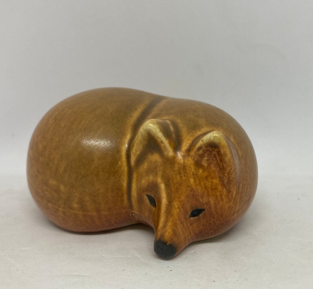 Lisa Larson Original Vintage Ceramic Fox 1976 Gustavsberg - Etsy