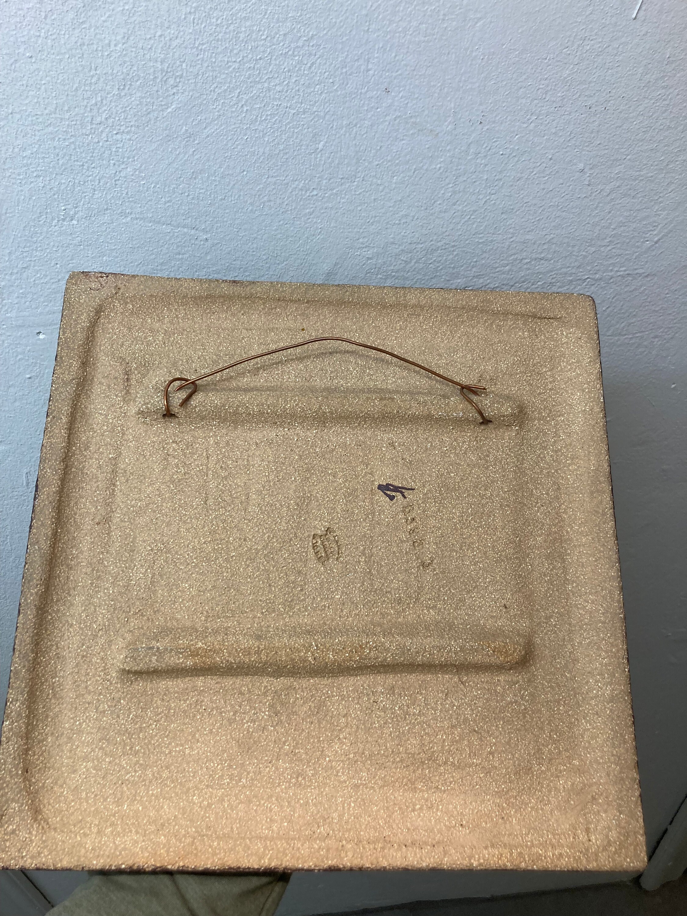 Soholm Ceramic Wall Plate Large Ceramic Wall Plate Number - Etsy