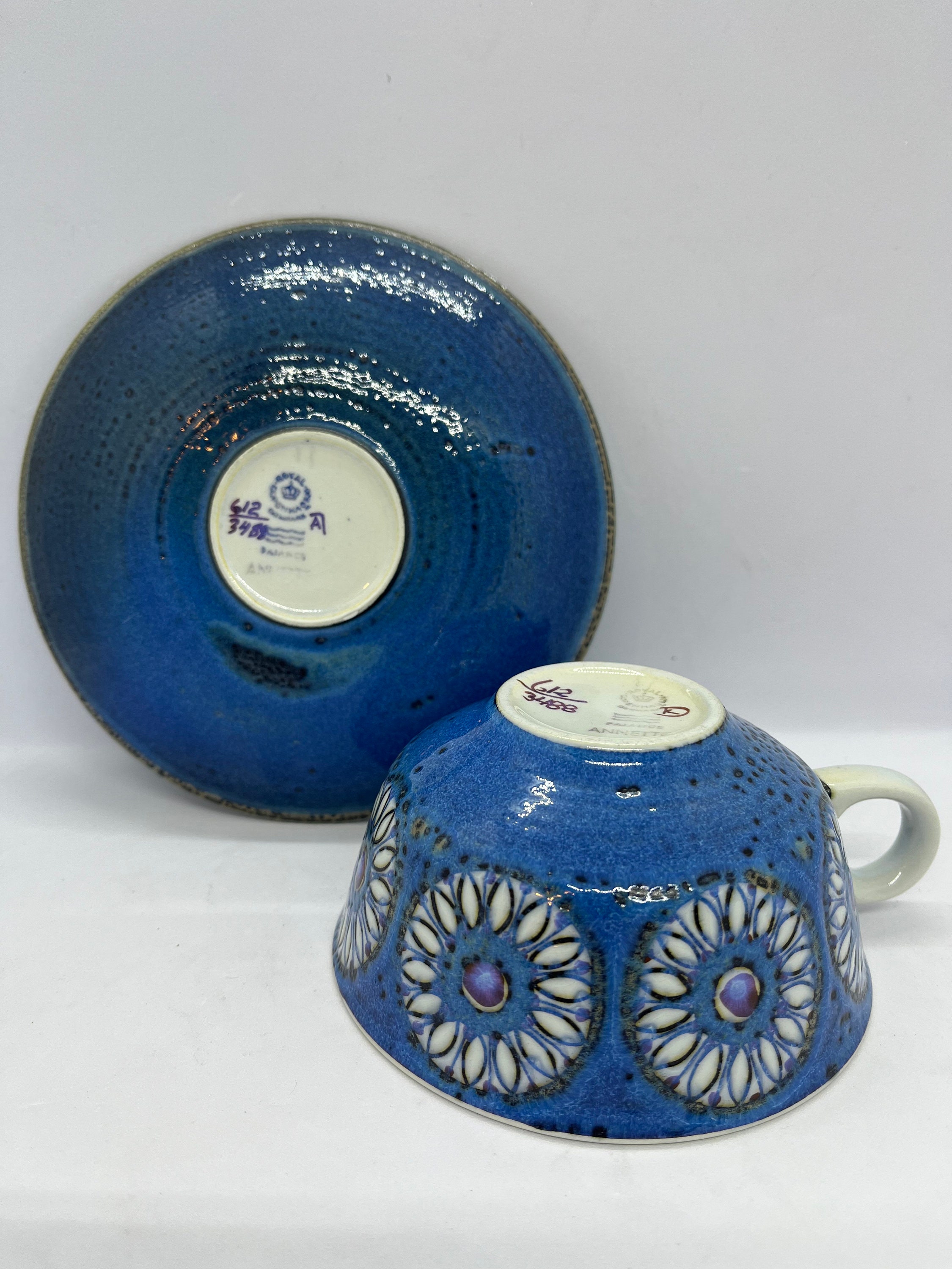 Royal Copenhagen Annette Baca / Tenera Teacup MINT, EXTREMELY RARE ...