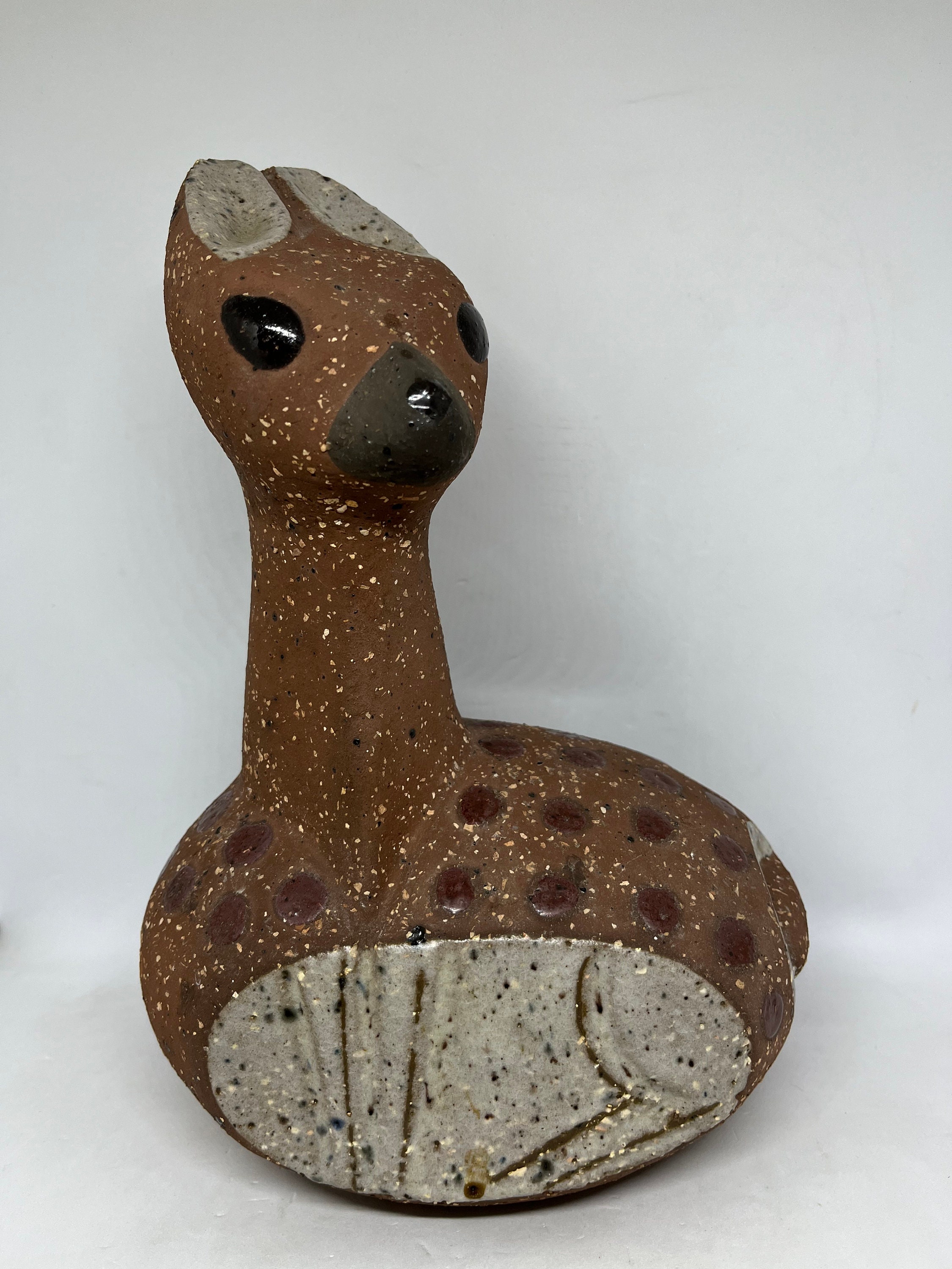 Thomas Hellstrom Ceramic Deer LARGE, MINT and Very RARE 1960s Ceramic ...