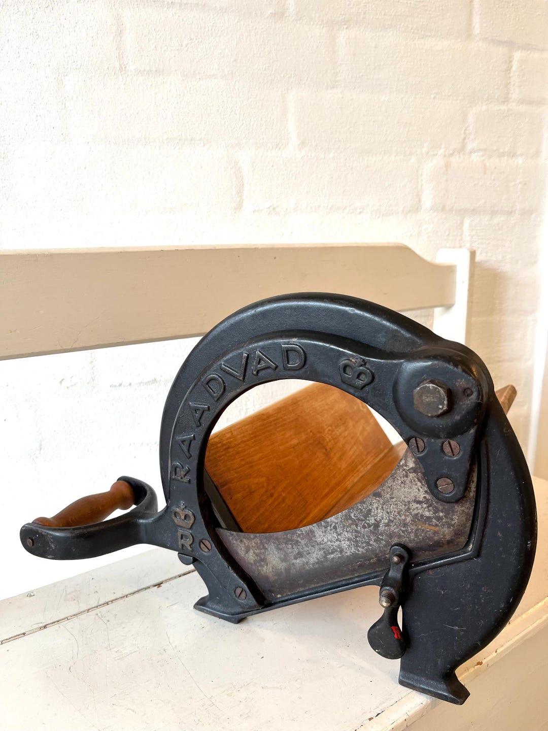 Raadvad Denmark, Black Long Board Model, Vintage Bread Slicer/ Cook ...