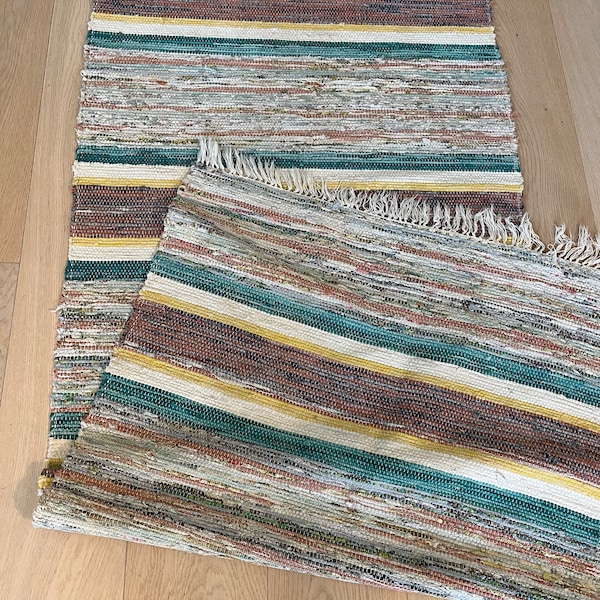 Swedish Rag Rug - Etsy