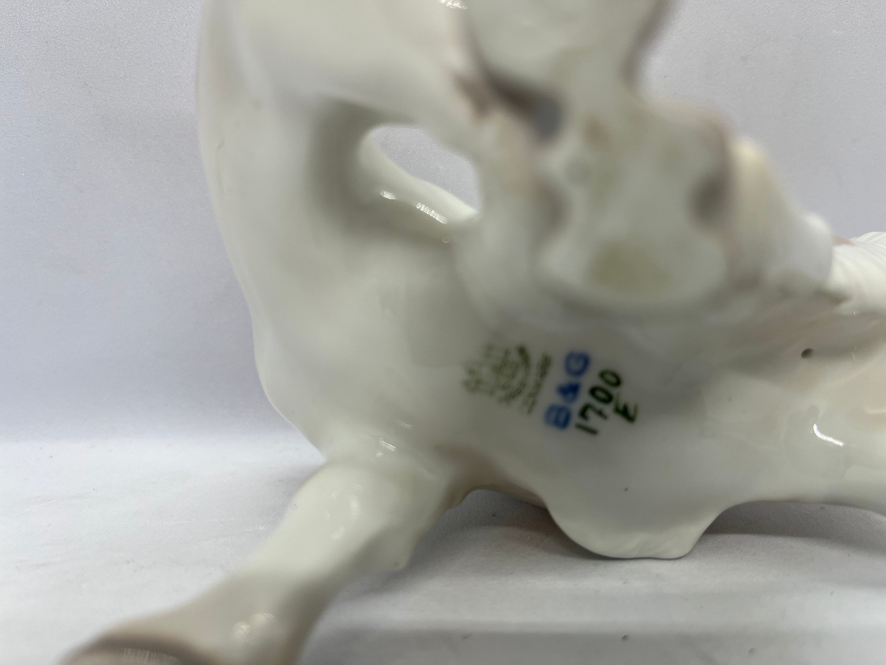 Bing and Grondahl Goat Figurine, Antique Danish Porcelain Goat MINT ...