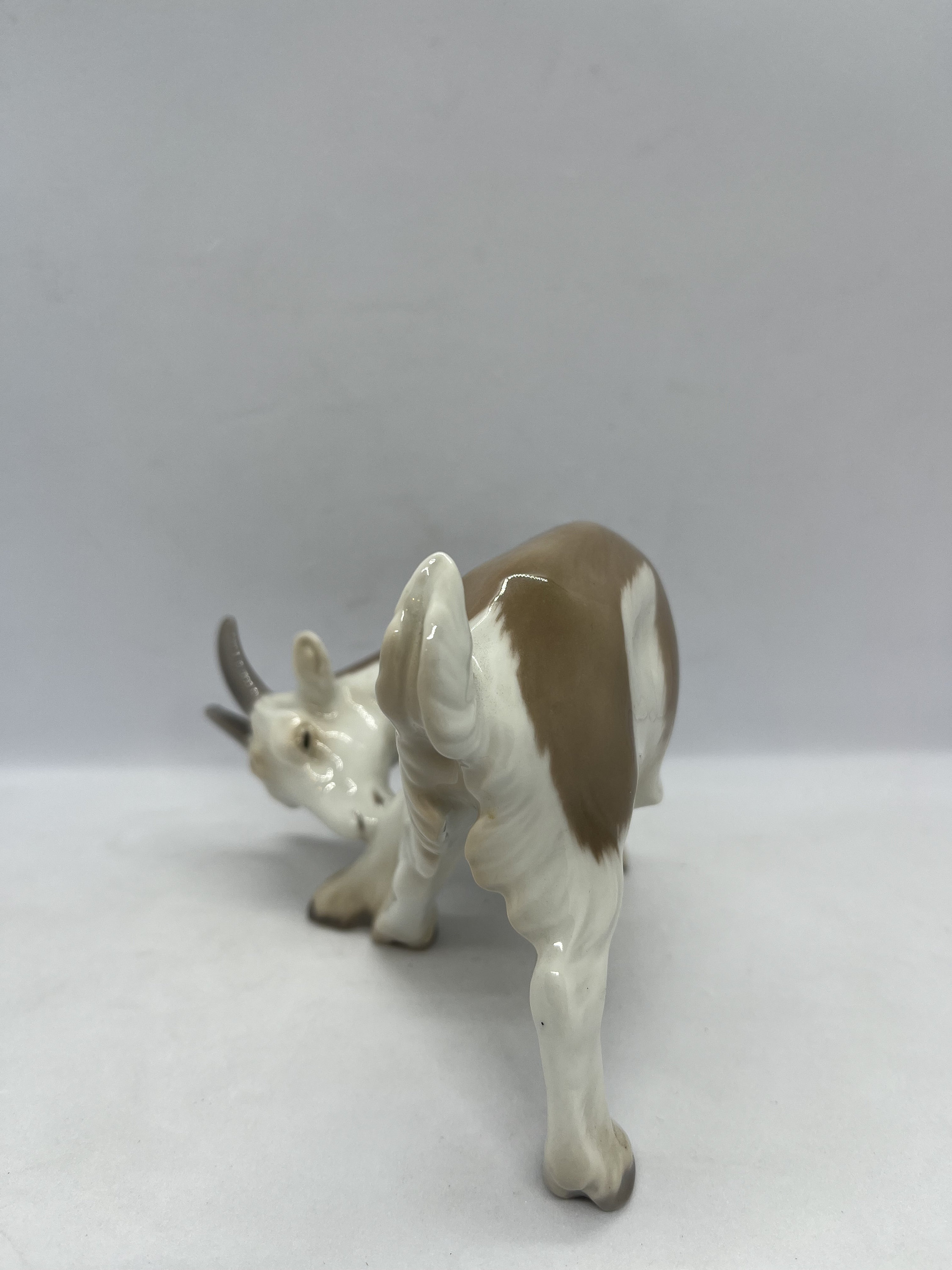 Bing and Grondahl Goat Figurine, Antique Danish Porcelain Goat MINT ...