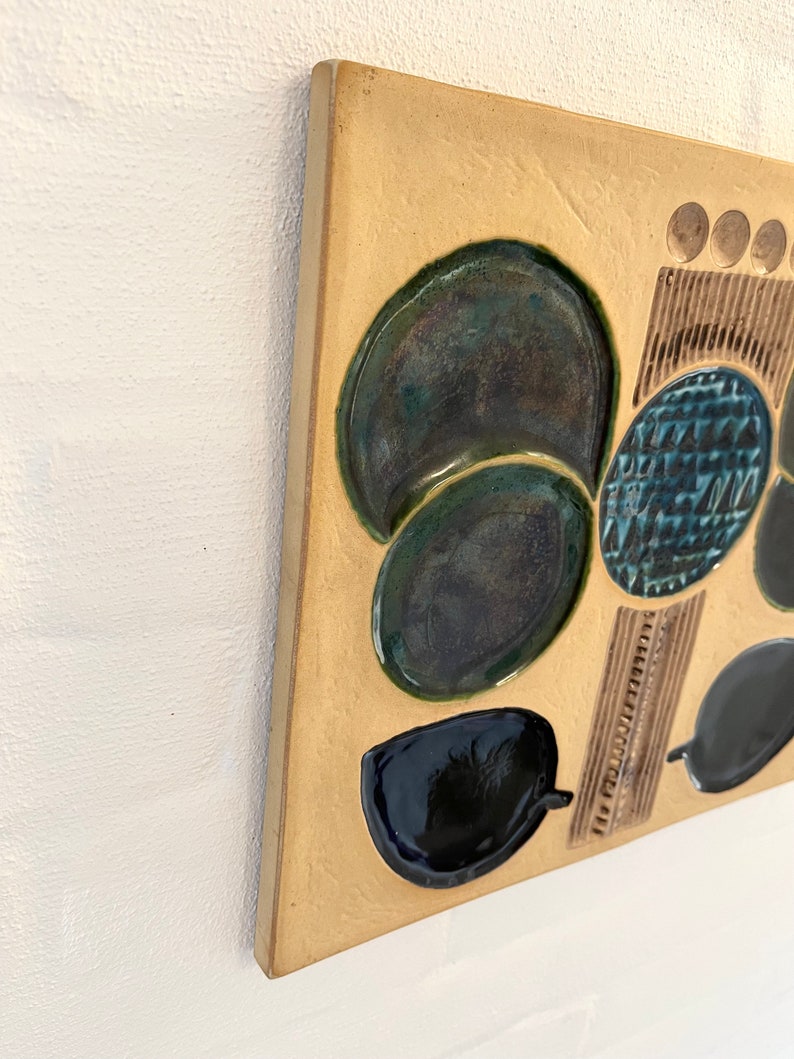 Rorstrand Ceramic Wall Plate, Rare Olle Alberius Design Plaque ...