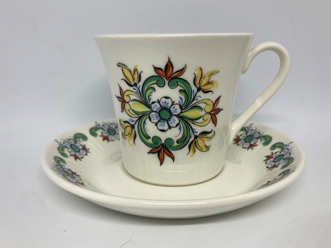 Figgjo Valle RARE Coffee Cup Duos, Norwegian Design, Rolf Frøyland - Etsy