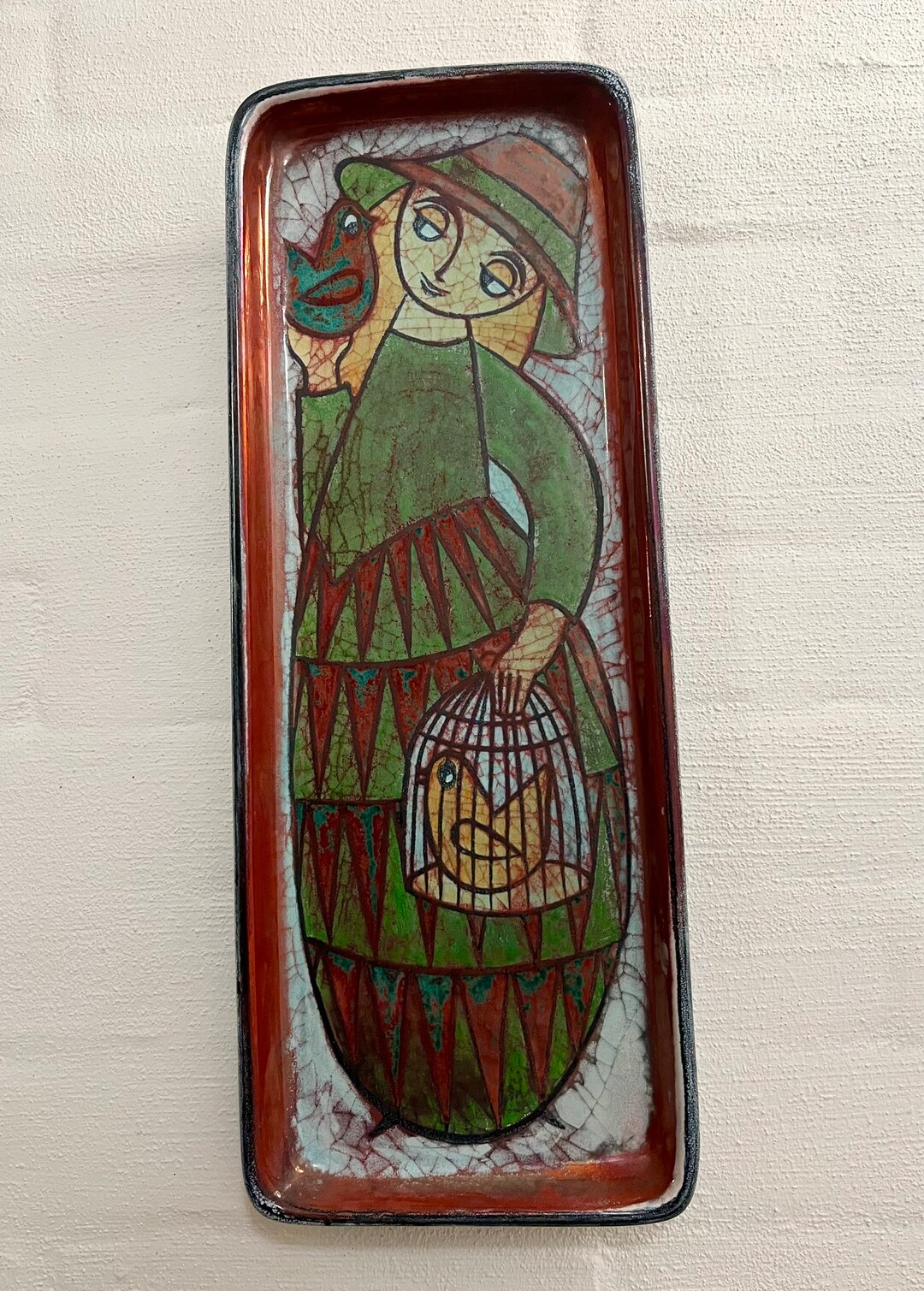 Marianne Stark Ceramic Plaque / Display Plate, Large Extremely RARE ...