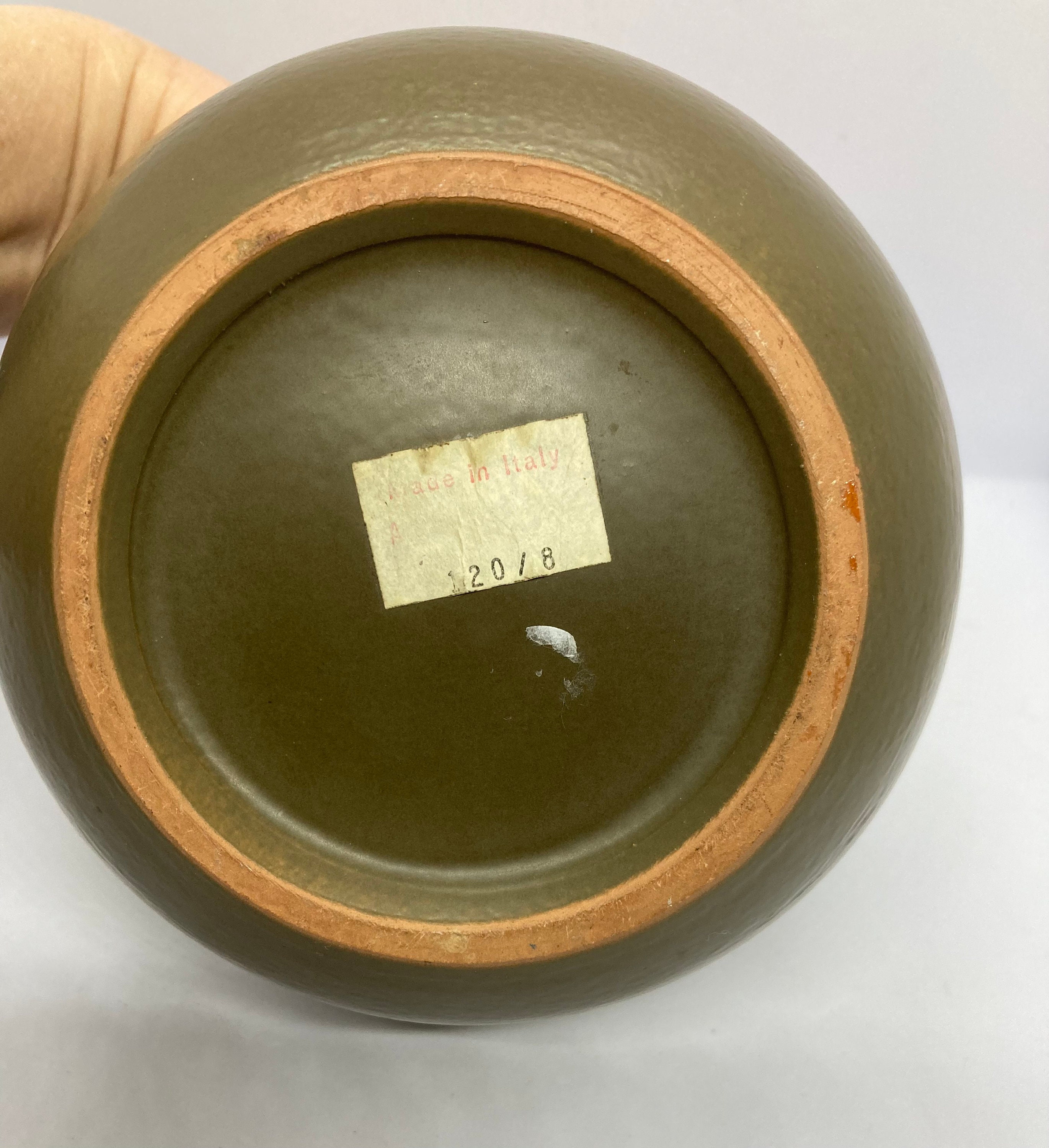 Bitossi Ball Vase Fascie Colorate Aldo Londi Vintage Italian - Etsy