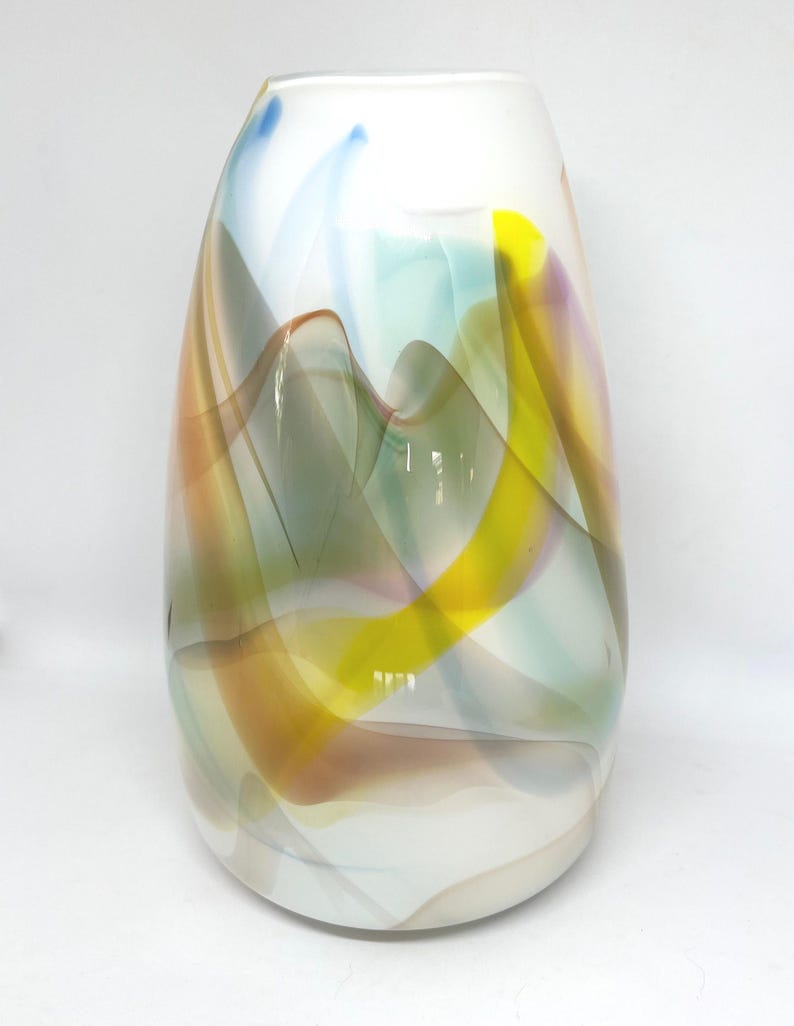 Danish Art Glass, UNIQUE Vase by Maibritt Jönsson Og Pete Hunner ...