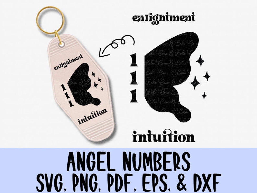 Angel Numbers 111 SVG PNG | Spiritual Digital Download | Manifestation ...