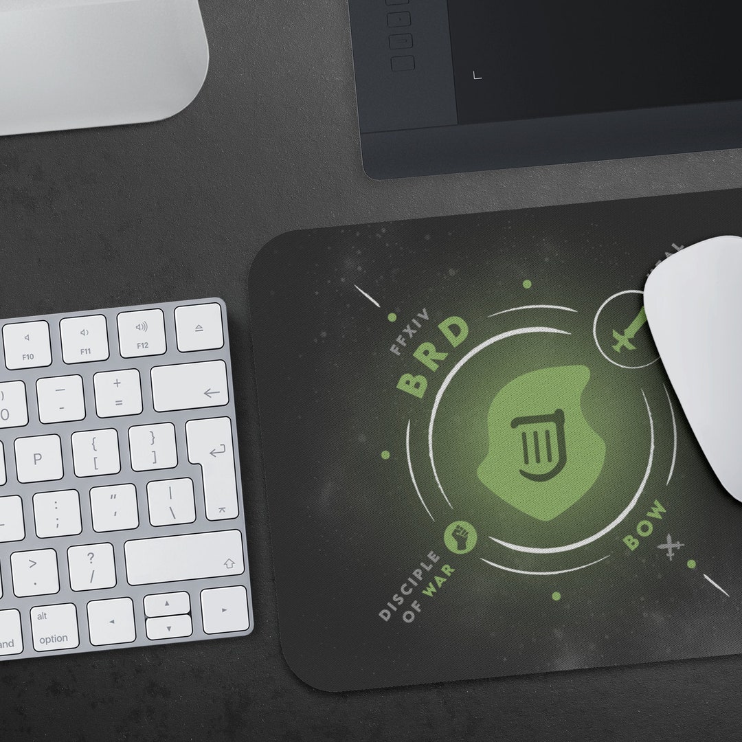 BRD Life Mousepad - FFXIV Inspired Bard Job Stone Gift - All FF14 Jobs ...