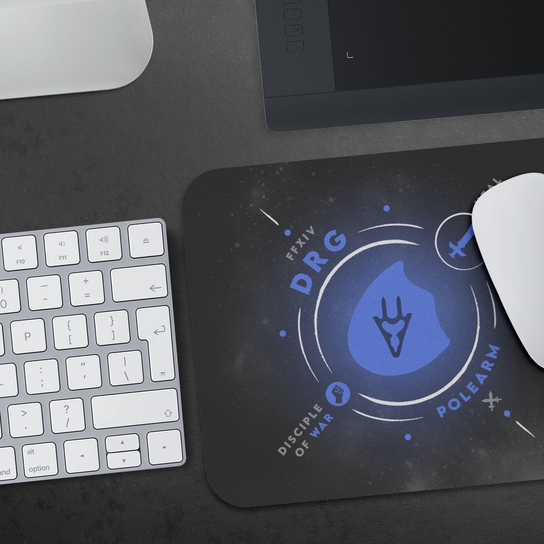 DRG Life Mousepad - FFXIV Inspired Dragoon Job Stone Gift - All FF14 ...