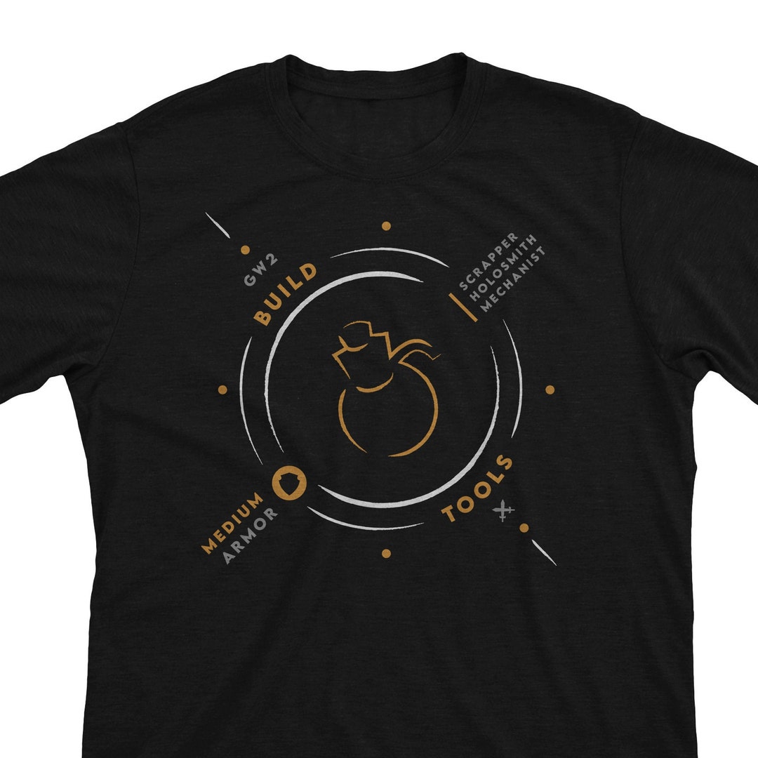 Engineer Life - GW2 Inspired Profession MMO Gamer Gift Unisex T-shirt ...