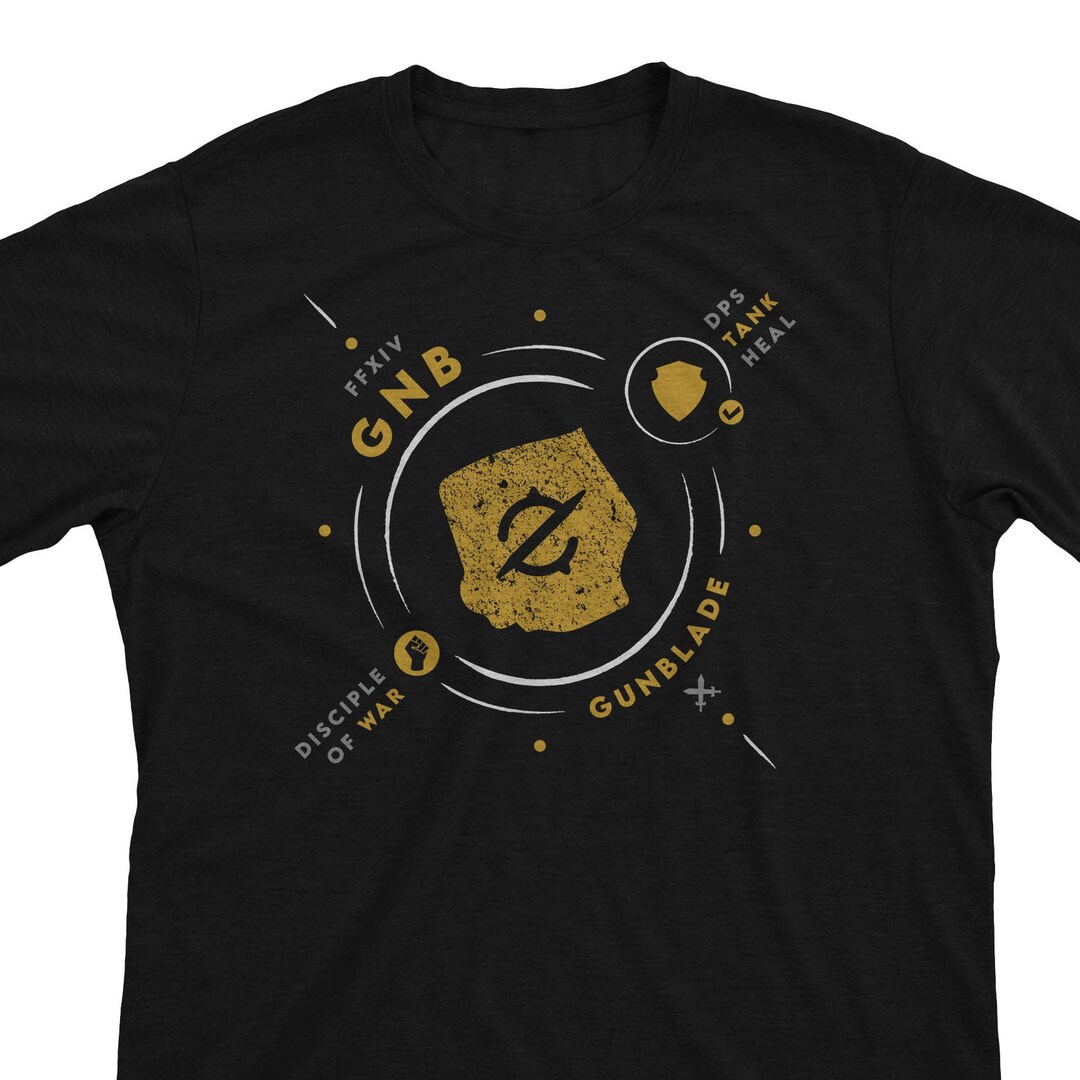 Final Fantasy Gunbreaker Shirt – FFXIV Job Class Tee Gift for Gamers ...