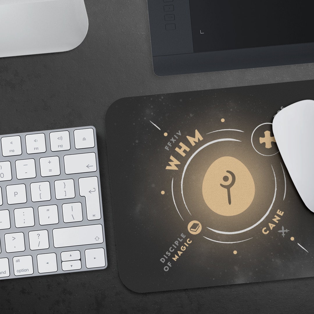 WHM Life Mousepad - FFXIV Inspired White Mage Job Stone Gift - All FF14 ...