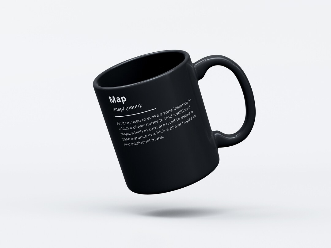 Map Defined Path of Exile Inspired Funny Mapping Mug Gift - Etsy