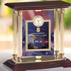 Policeman Sheriff Gift Gold Metal Border Retirement Plaque Present ...