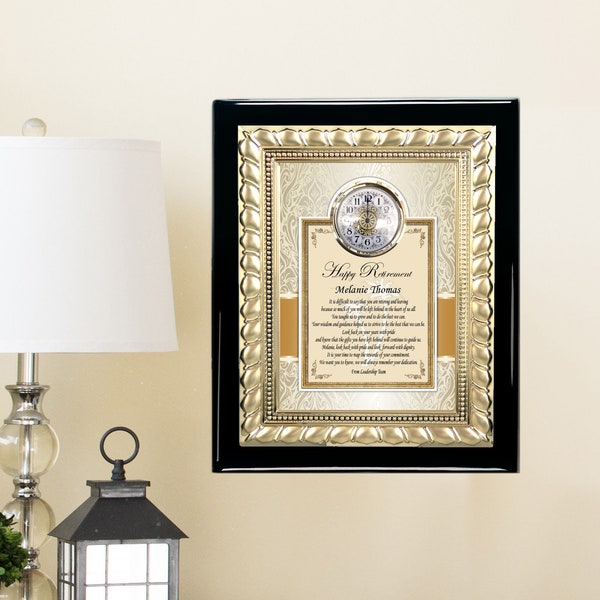 Retirement Plaque - Etsy