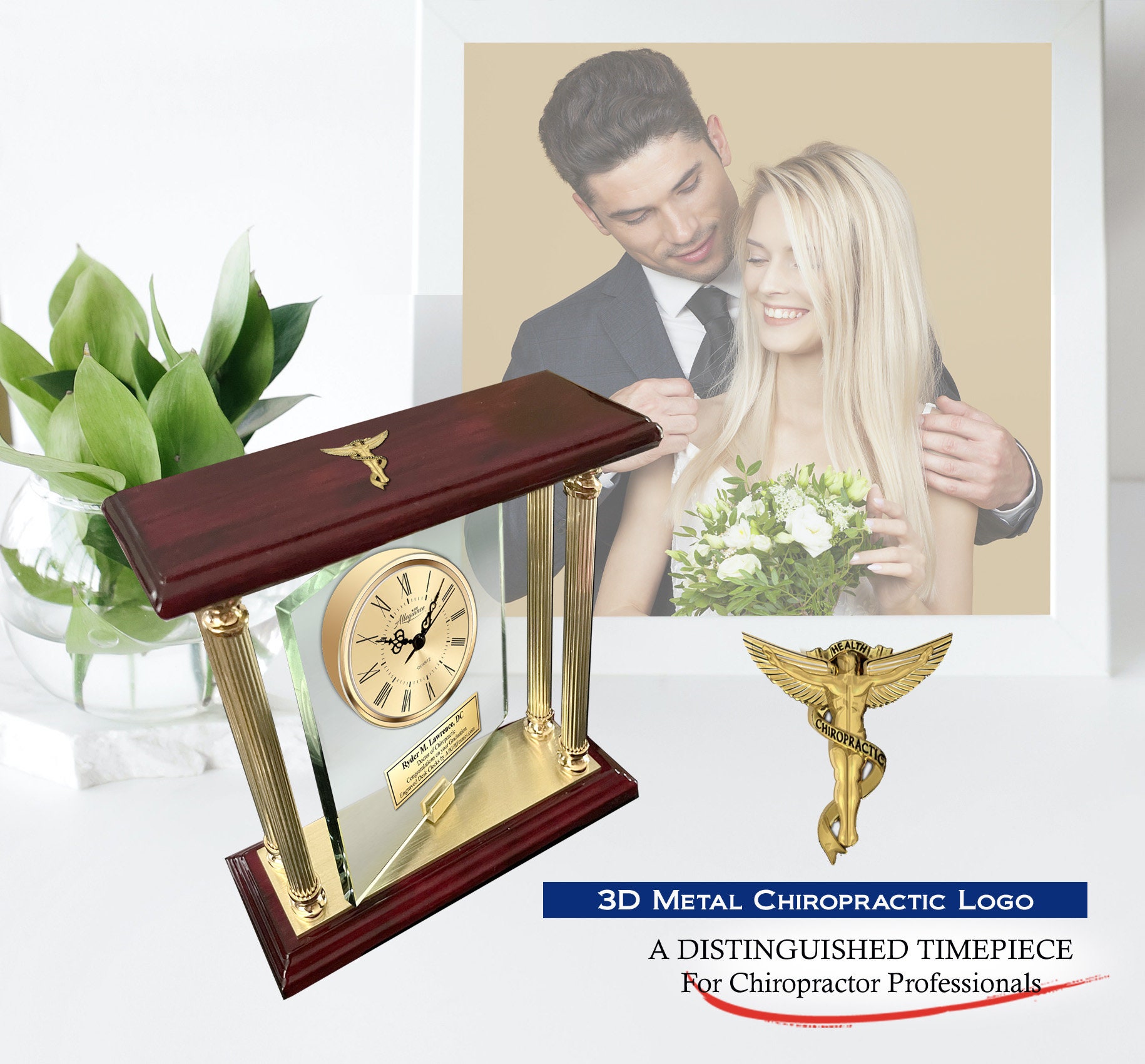 Congratulation Chiropractor Gift Personalized Engrave Clock Doctor ...