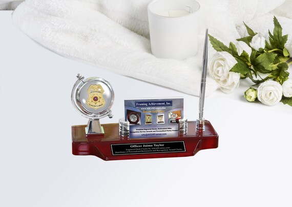 Engraved Clock Law Enforcement Police Academy Sheriff Deputy - Etsy