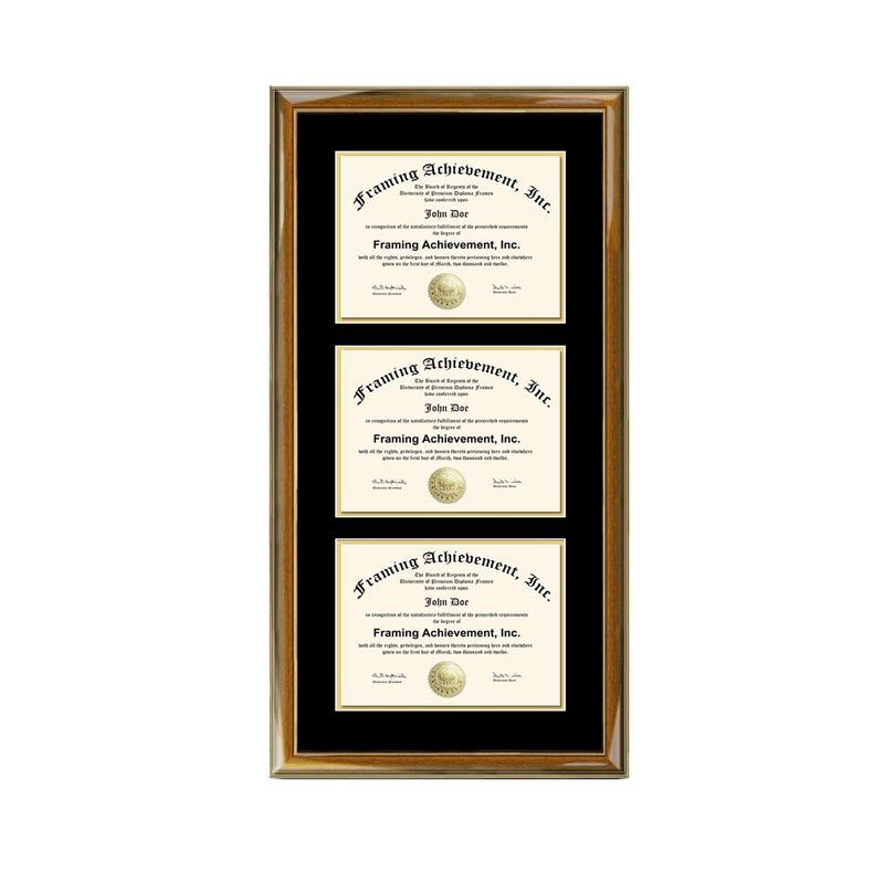 Custom Certificate Frames - Etsy