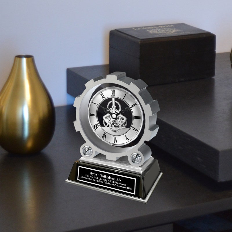 Clock Service Award - Etsy