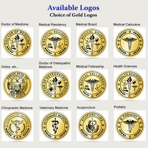 State Medical Board Certificate Frame Doctor Physician Certification ...