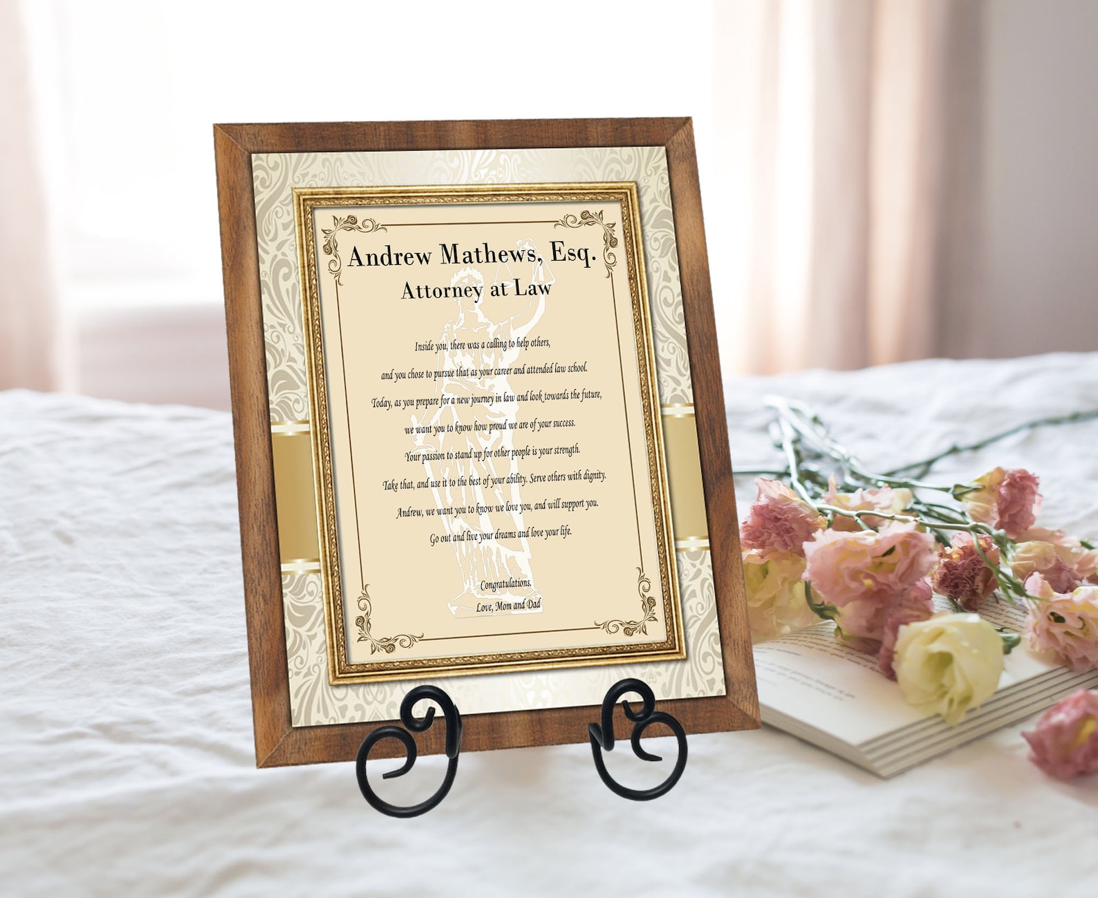 Customized Law School Student Graduation Wood Plaque Wood - Etsy