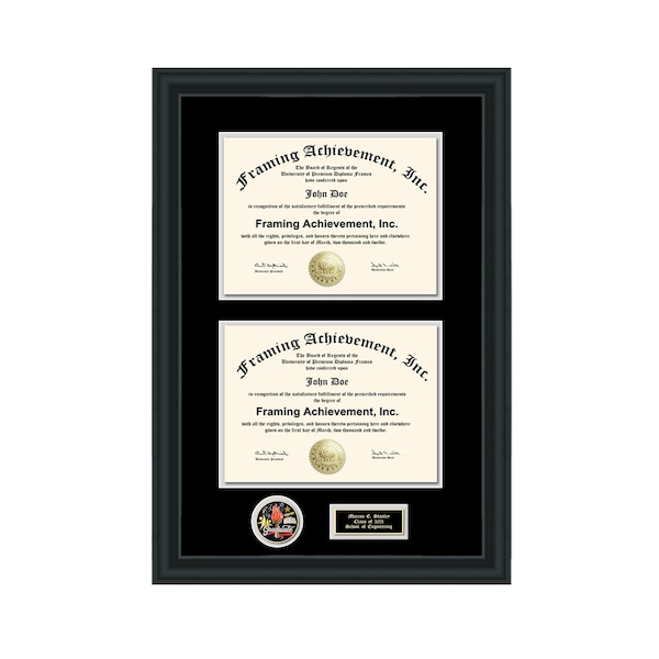 Medal and Certificate Display Frame - Etsy