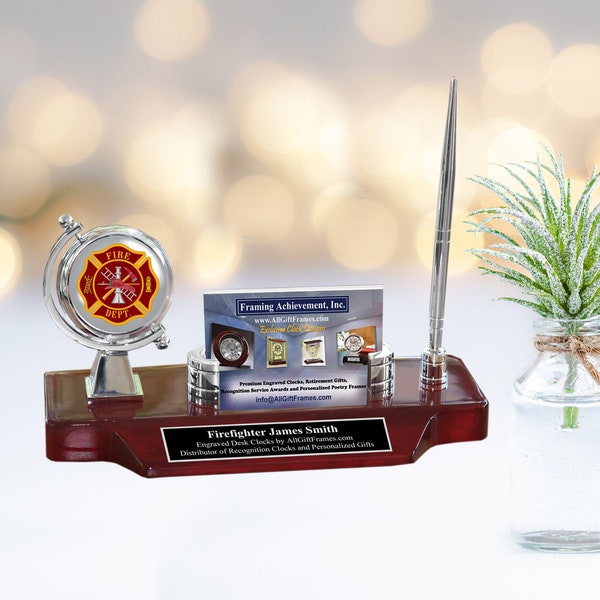 Firefighter Retirement Clock - Etsy