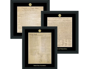 Declaration of Independence Picture Frame - Etsy