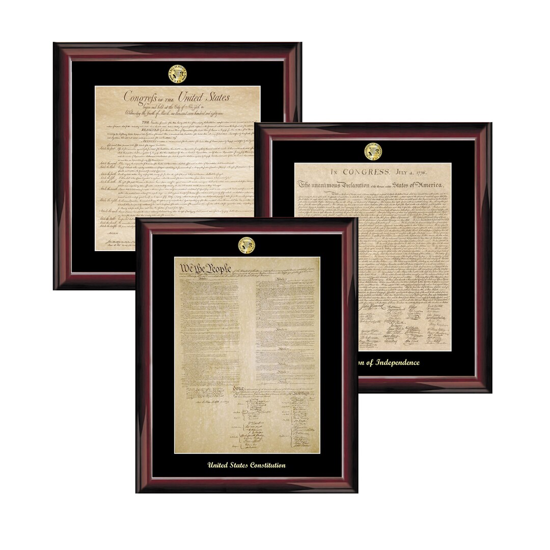 Law Gift Frames Lawyer Office Graduation Gift US Constitution ...
