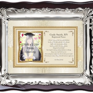 Personalized Picture Frame for Nursing School Graduation Gift or Nurse ...