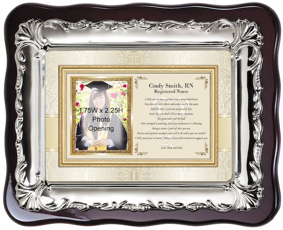 Personalized Picture Frame for Nursing School Graduation Gift - Etsy
