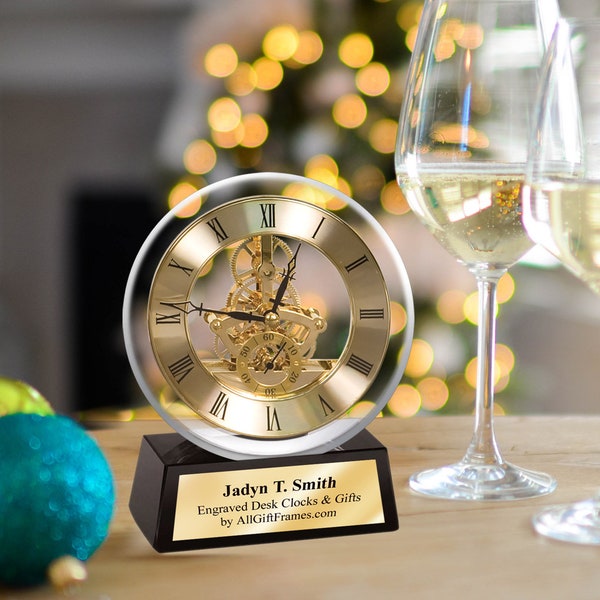 Engraved Clock - Etsy