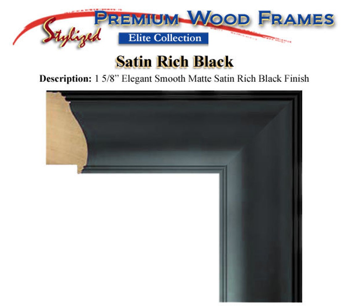 Matte Black 8x10 Picture Frame Portrait Photo Plaque - Etsy