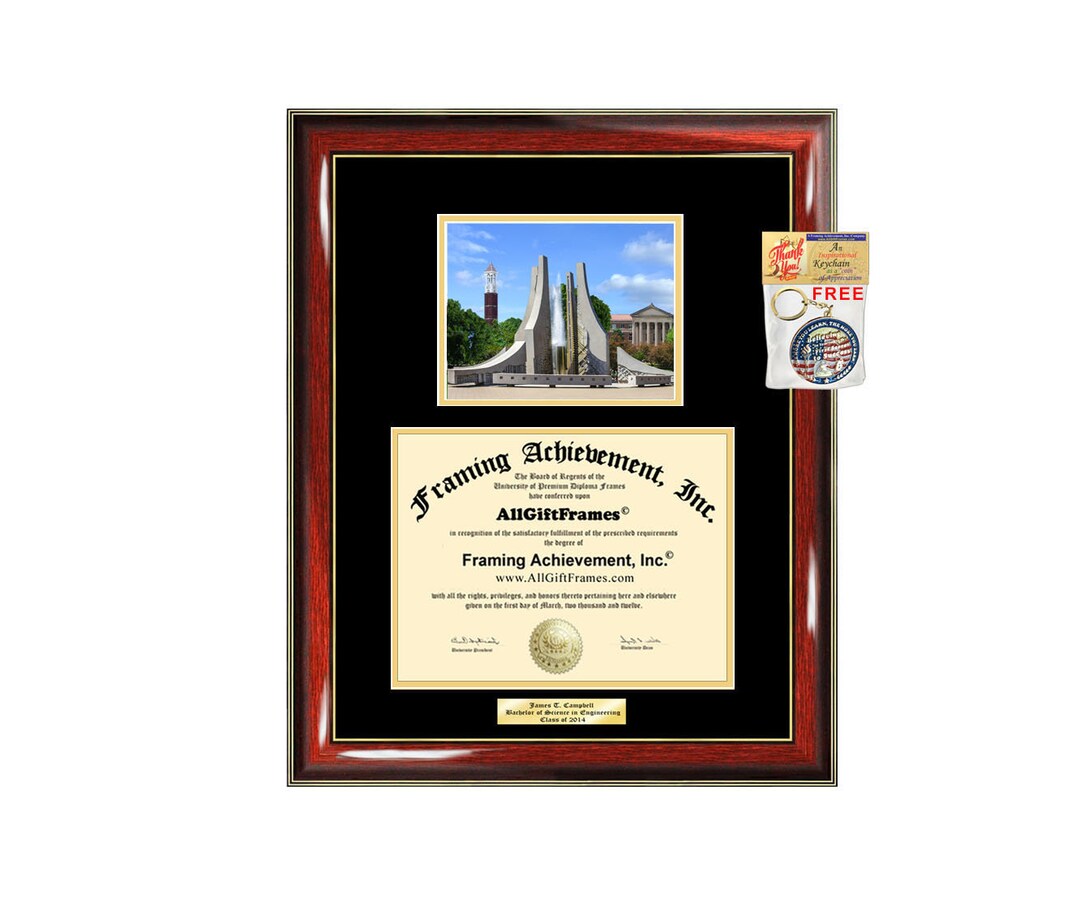 Purdue University Diploma Frame Degree Purdue University Big Campus ...