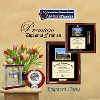 Double Diploma Case Holder Certificate Frame State Board License Degree ...