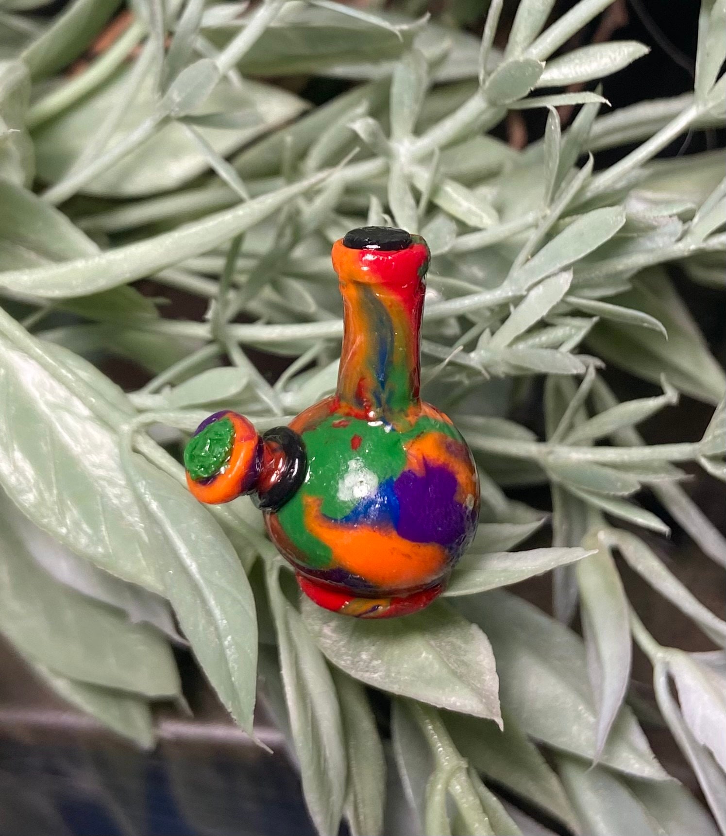 Miniature Clay Bong CHOOSE YOUR COLOR - Etsy