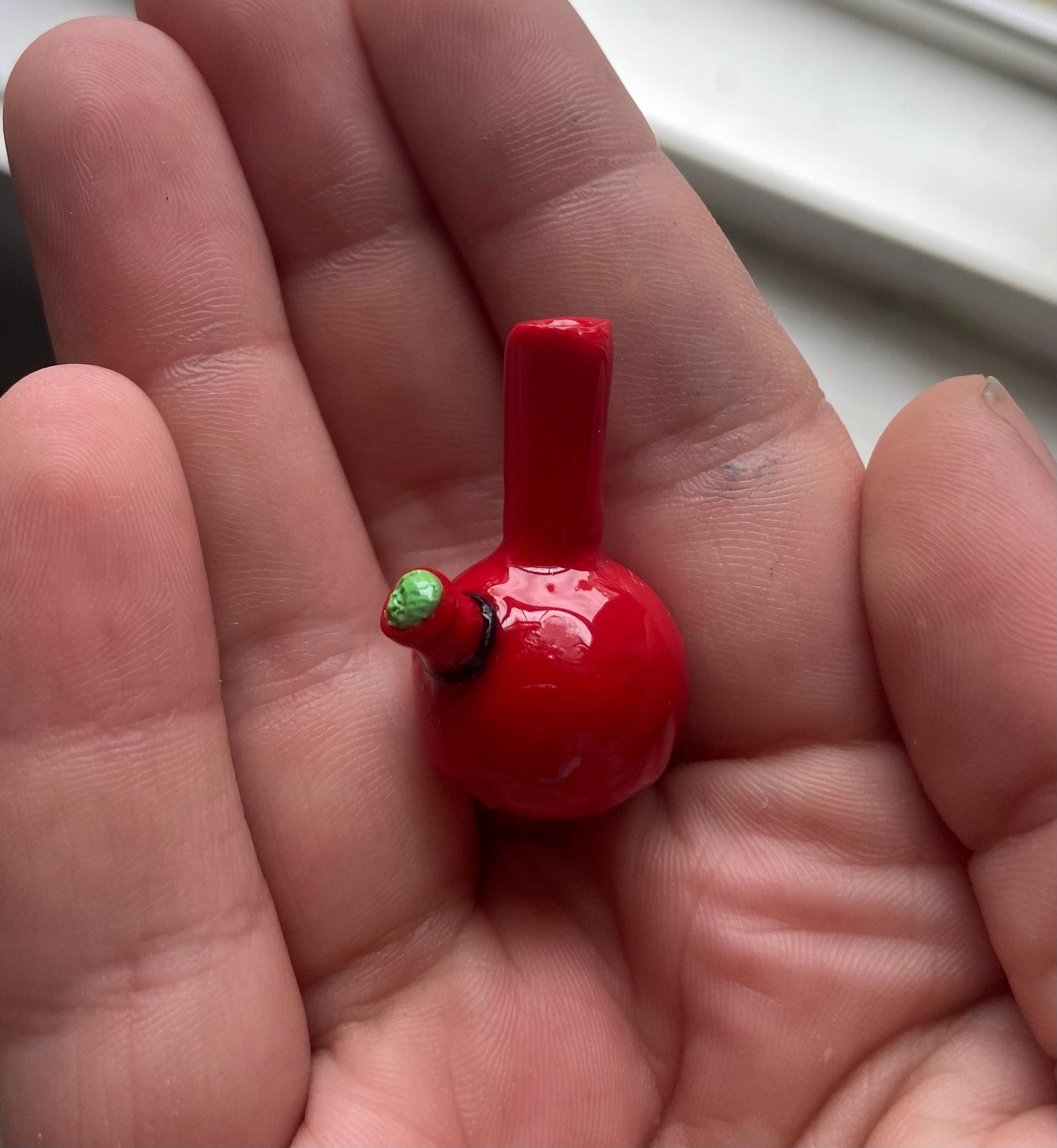 Miniature Clay Bong CHOOSE YOUR COLOR - Etsy